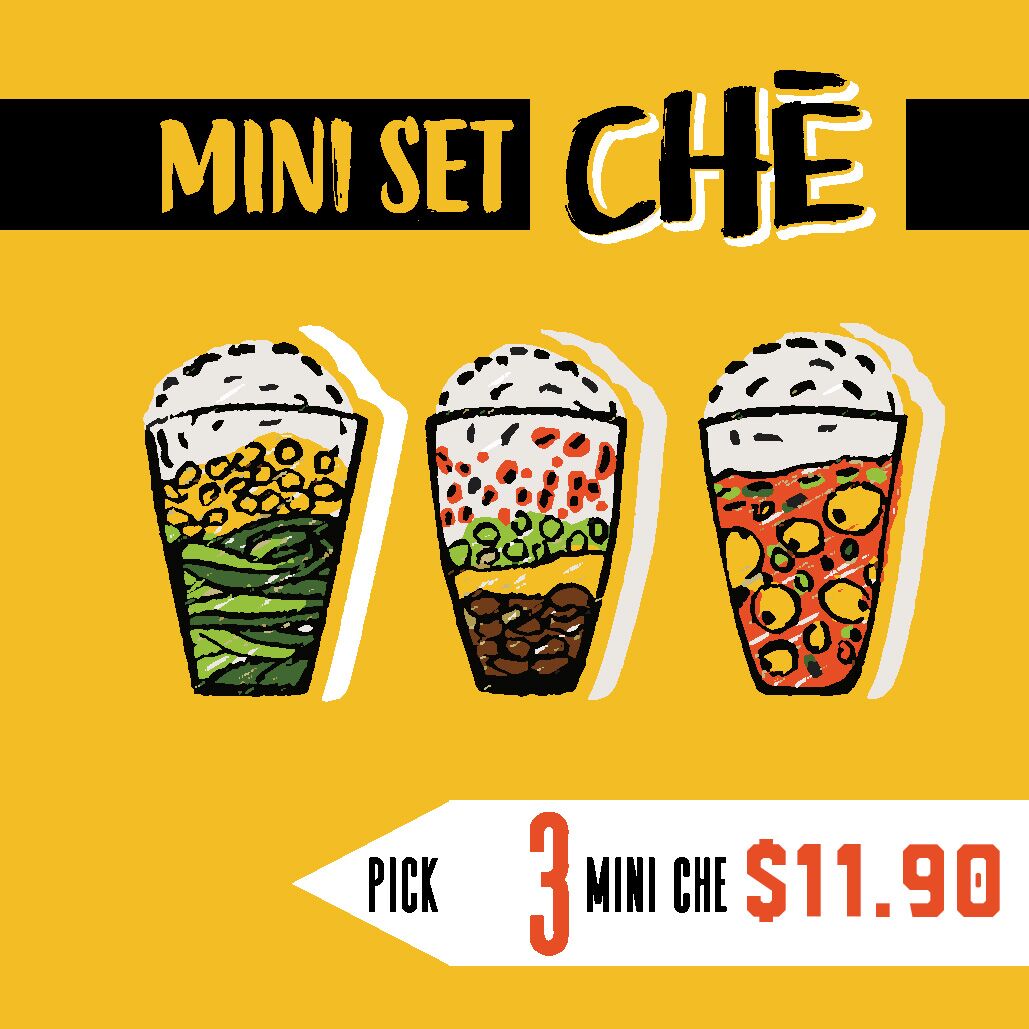 Mini Chè set – Che Desserts