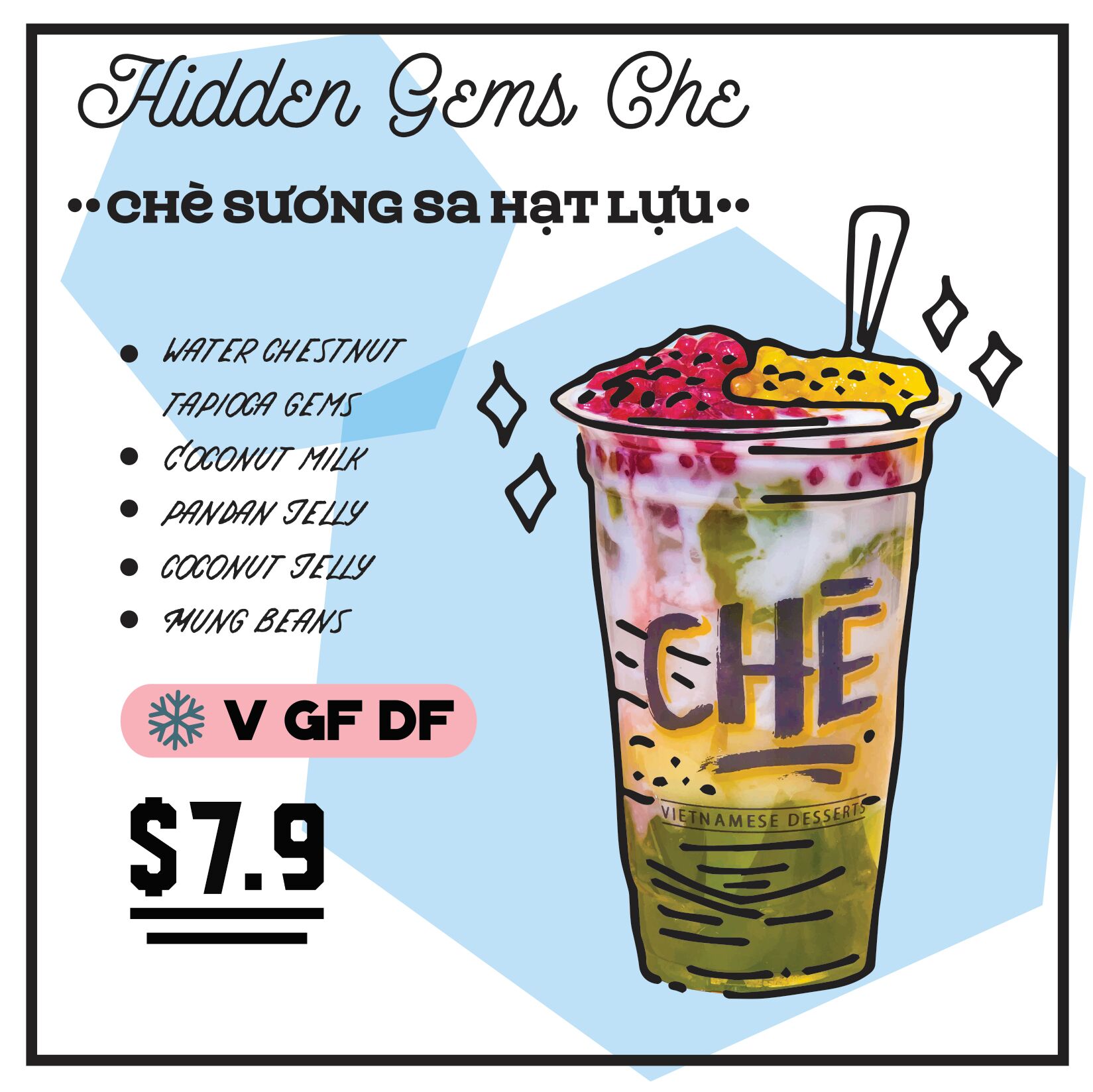 Menu – Che Desserts